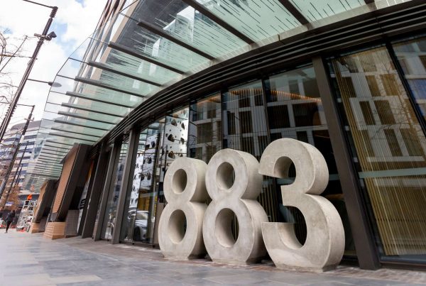 883 & 889 Collins St | Large-format concrete numbers | SVC Civil