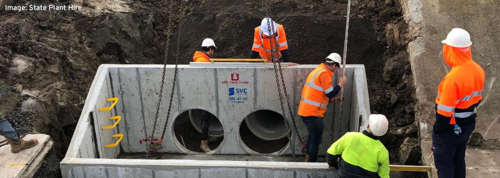 Synergies in Stormwater: SVC Products and State Plant Hire | SVC Civil