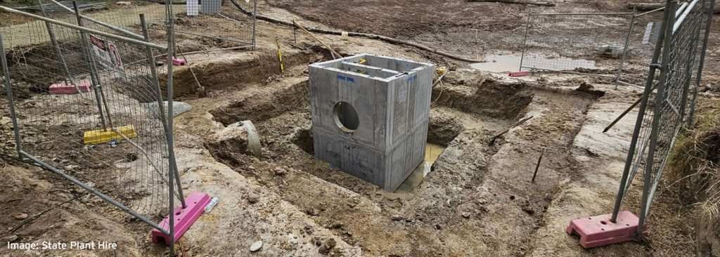 Synergies in Stormwater: SVC Products and State Plant Hire | SVC Civil