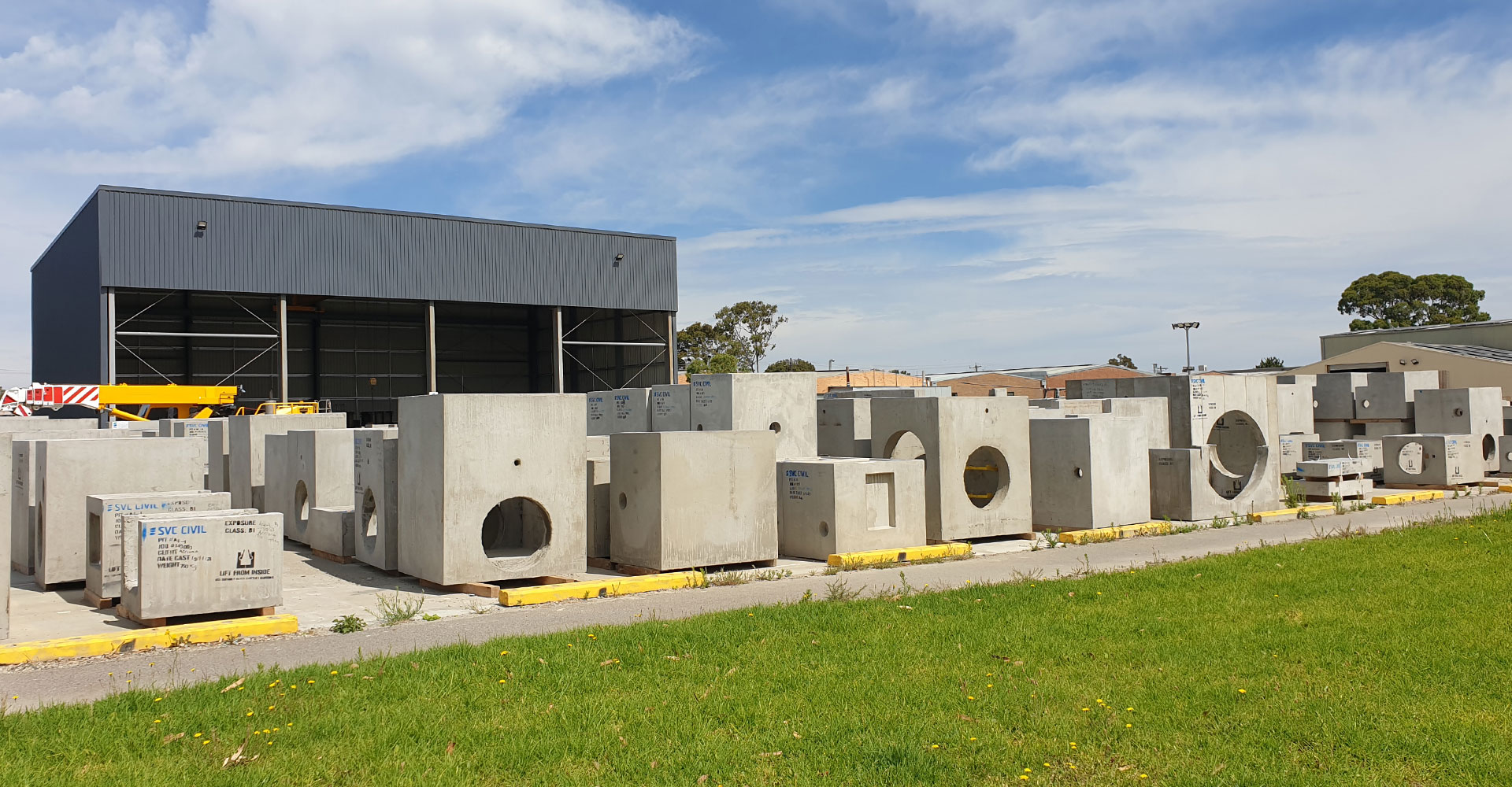 Superior Precast Concrete Products Melbourne | SVC Civil